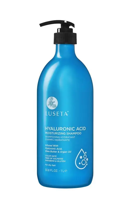 LUSETA BEAUTY Hyaluronic Acid Moisturizing Shampoo - 33.8 Oz.