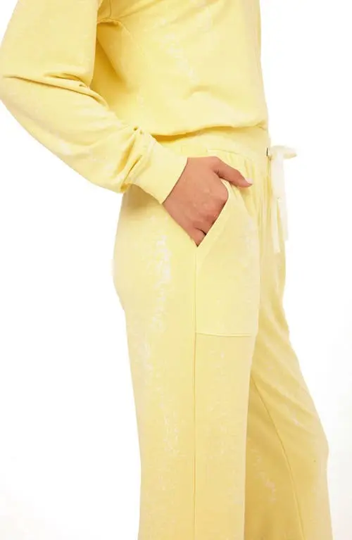 THREADS 4 THOUGHT Theresa Spray Wash Modal Blend Sweatpants - Lemonade
