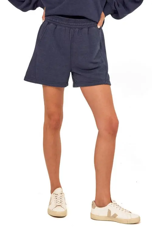 THREADS 4 THOUGHT Relaxed-fit Fleece Shorts - Stargazer