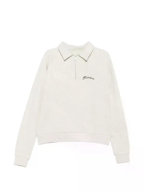 FLANEUR Zip-fastening Sweatshirt