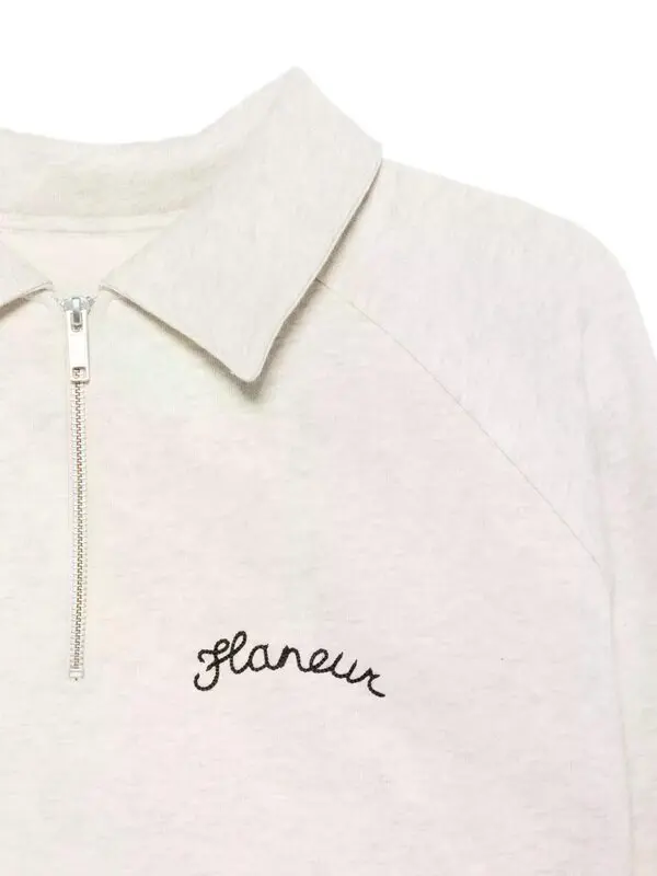FLANEUR Zip-fastening Sweatshirt