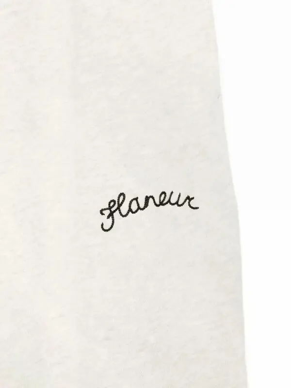 FLANEUR Embroidery Track Pants