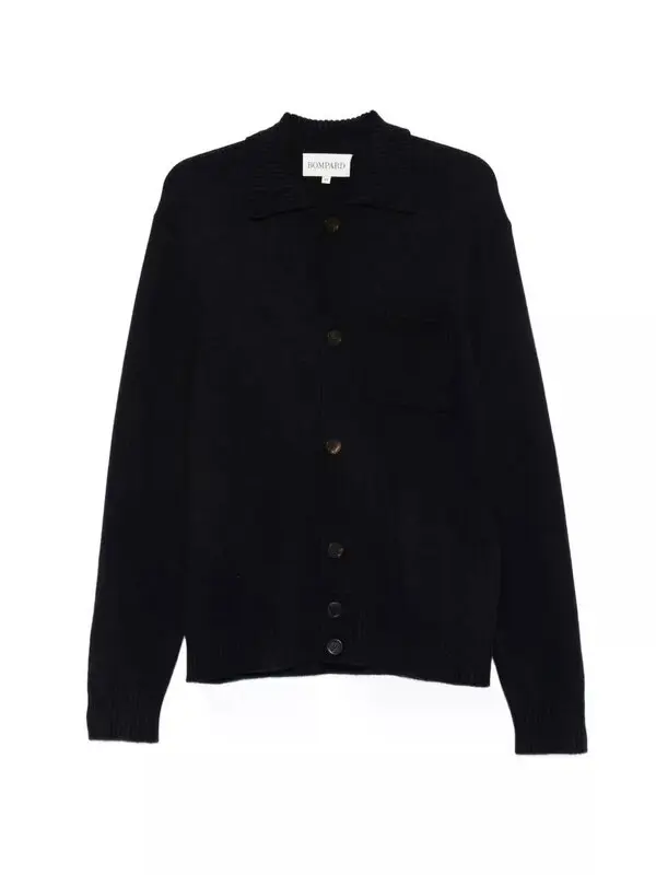 Eric Bompard Chest-pocket Cardigan - Blue