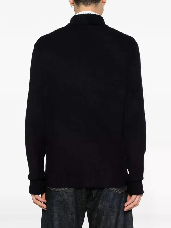 Eric Bompard Chest-pocket Cardigan - Blue