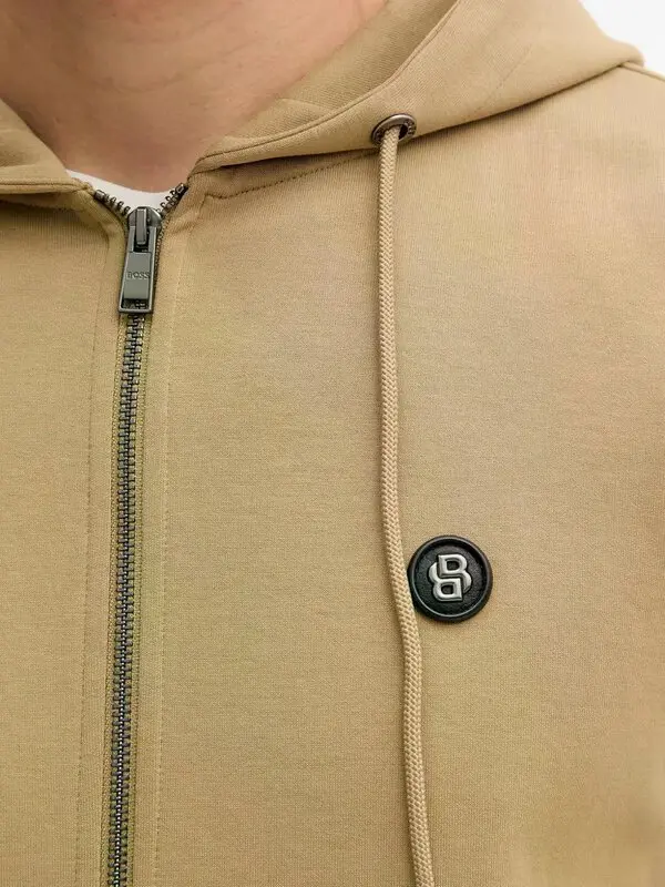 BOSS Zip-up Hoodie - Neutrals