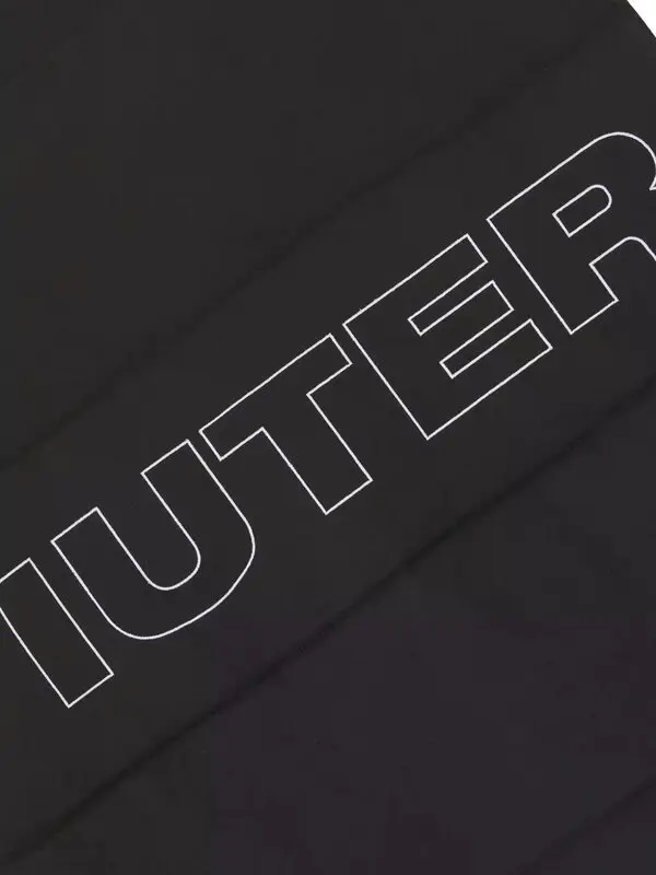 IUTER Button-up Puff Vest - Black