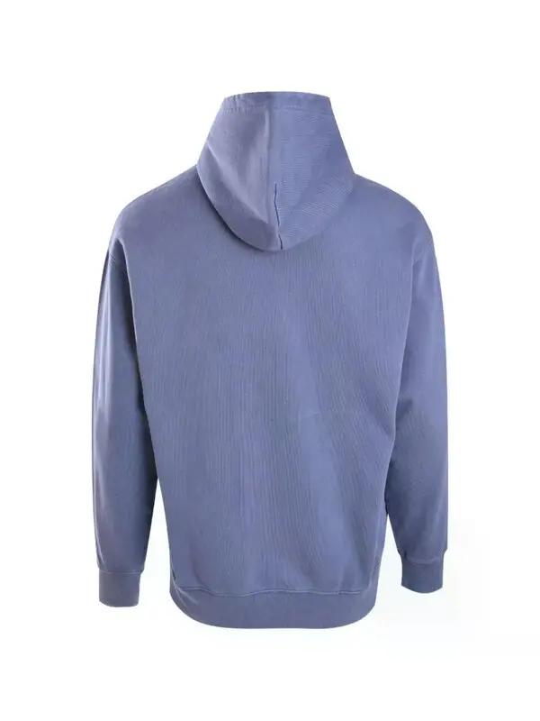 FINGERCROXX Logo-patch Hoodie - Blue