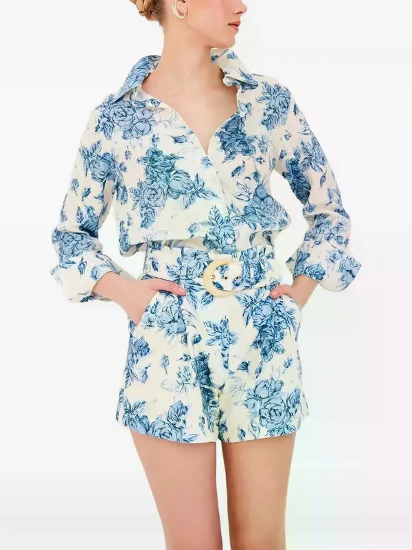 Cara Cara Floral-print Shirt