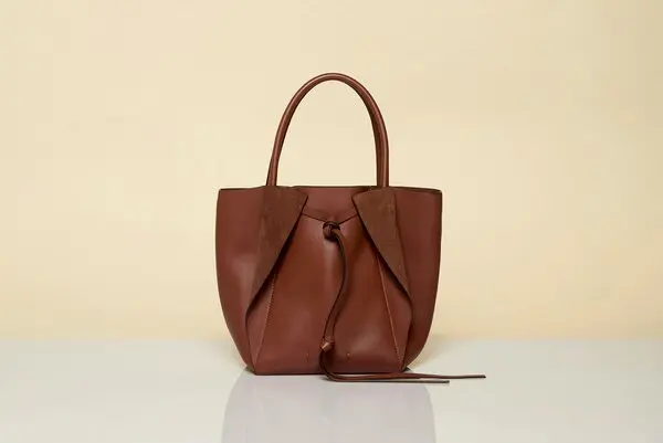 Gabriela Hearst Small Marija Tote Bag - Cognac