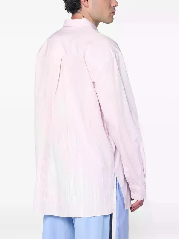 TEKLA Pinstripe Long-sleeve Shirt