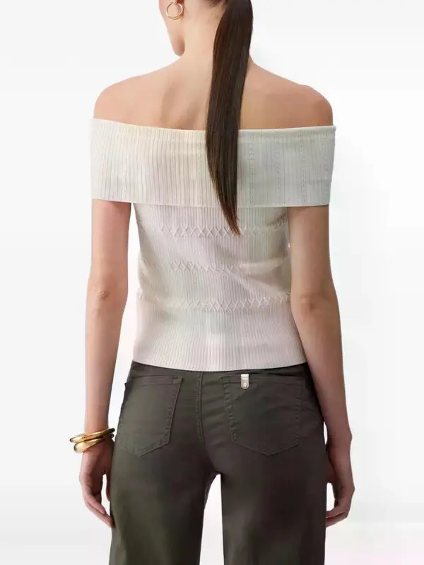 Liu Jo Bardot-neck Top