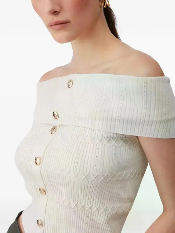 Liu Jo Bardot-neck Top