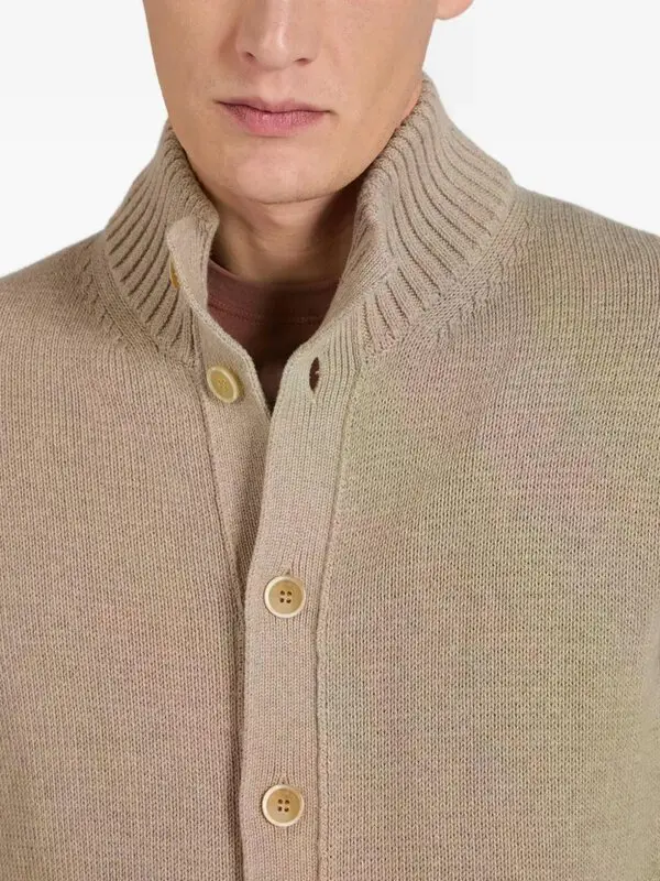 ZANONE Buttoned Cardigan - Neutrals