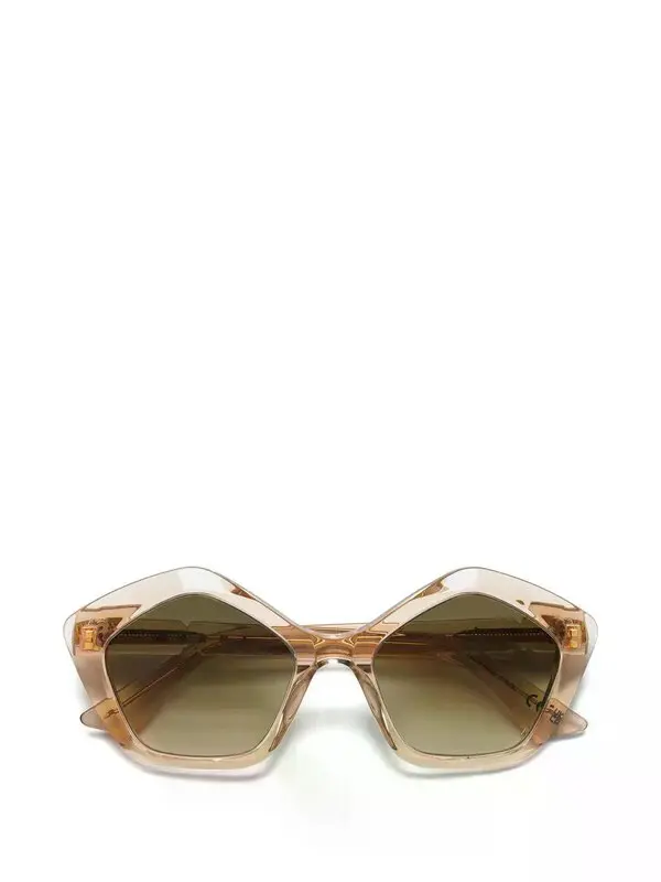 Marni X Retrosuperfuture Eluvi Geometric Sunglasses - Neutrals