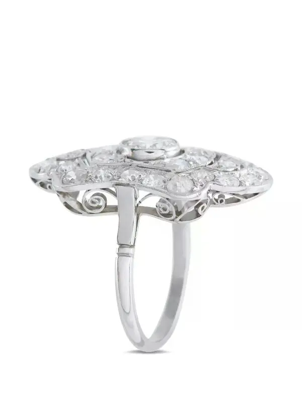 LB EXCLUSIVE Diamond Platinum Ring