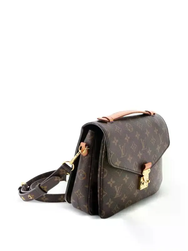 LOUIS VUITTON Pochette Metis Monogram Canvas Crossbody Bag - Brown