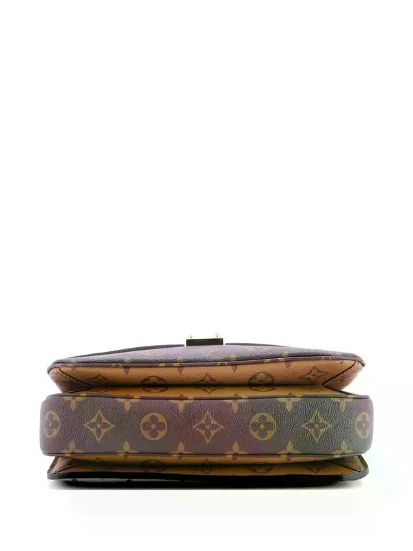 LOUIS VUITTON Pochette Metis Reverse Monogram Canvas Crossbody Bag - Brown