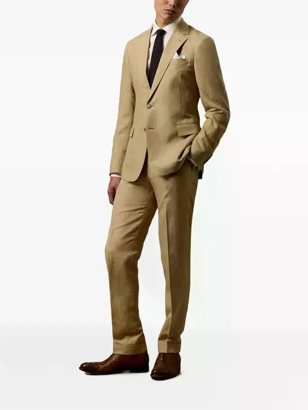 Ralph Lauren Purple Label Gregory Trousers With Side Adjusters