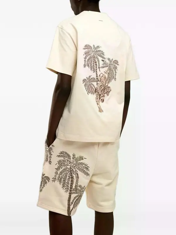 ONLY THE BLIND Sandstorm Tiger T-shirt - Neutrals