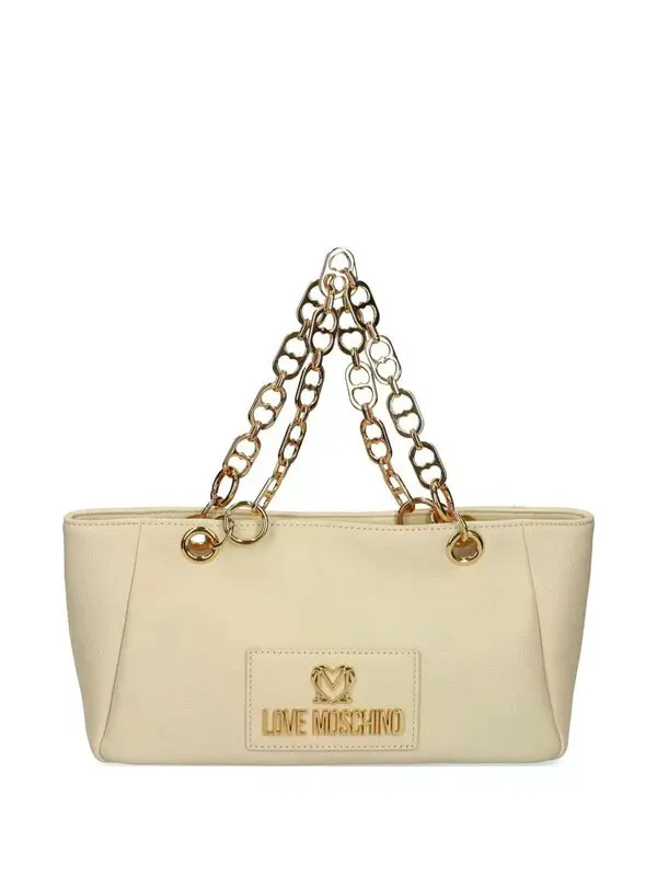 Moschino Tote Bag With Chain Strap