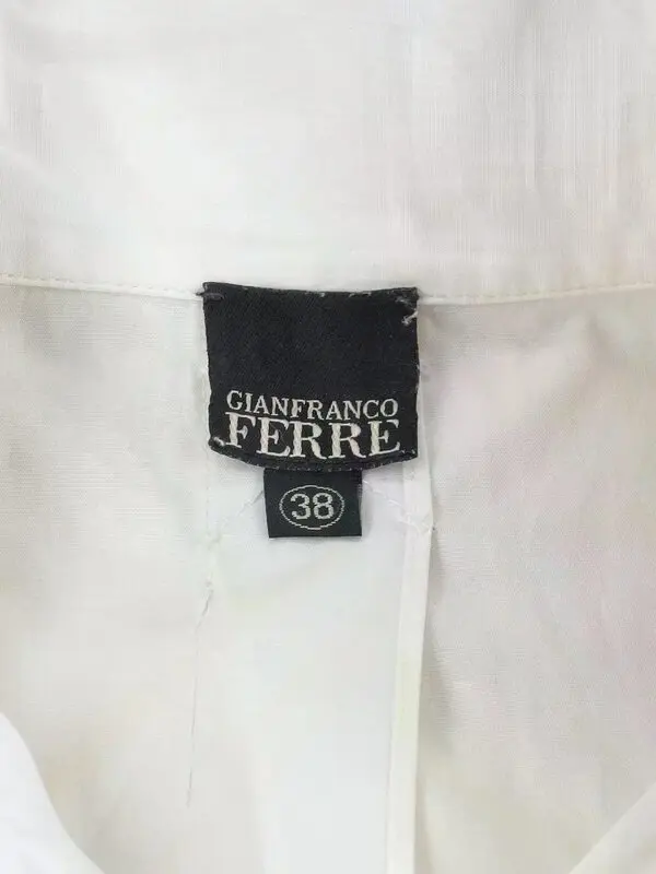 Gianfranco Ferre Point-collar Buttoned Shirt