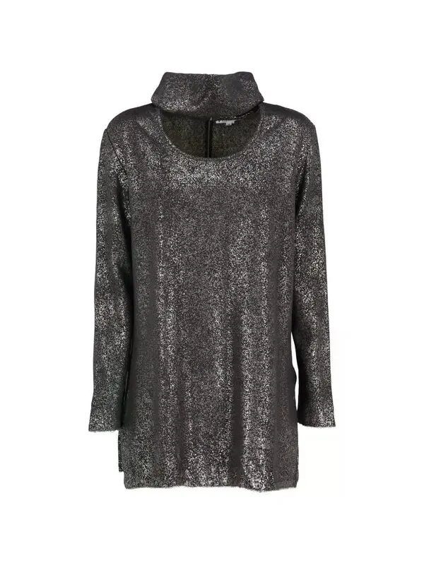 Gianfranco Ferre Metallic High Neck Top