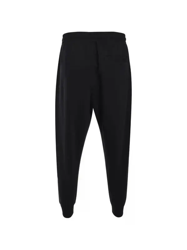 FINGERCROXX Drawstring Logo Track Pants - Black
