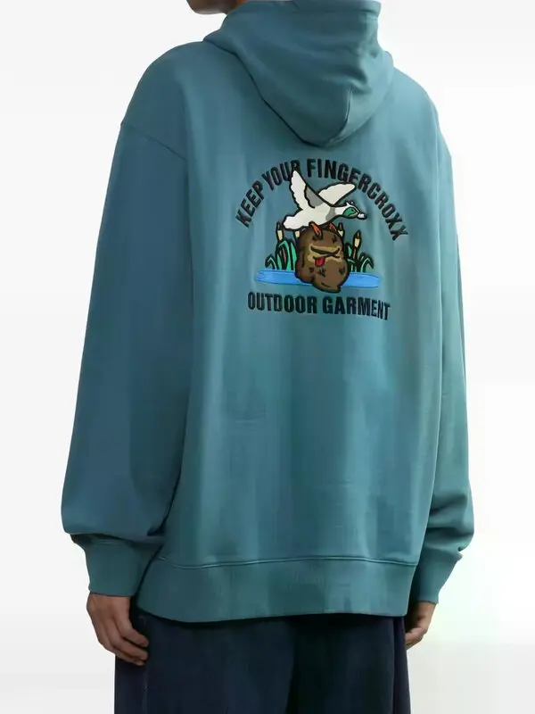 FINGERCROXX Graphic Drawstring Hoodie