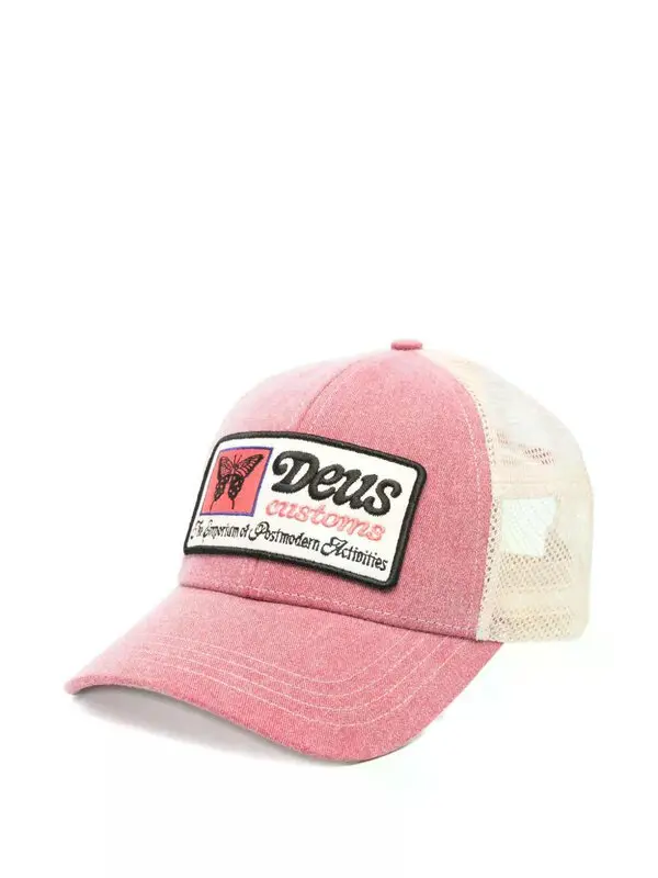 Deus Ex Machina Patch Baseball Cap - Red