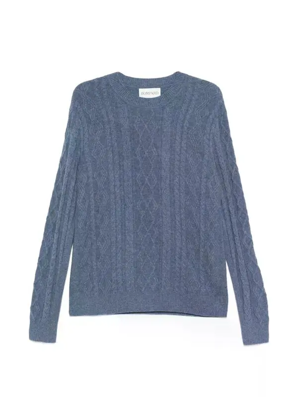 Eric Bompard Cable-knit Crew-neck Sweater
