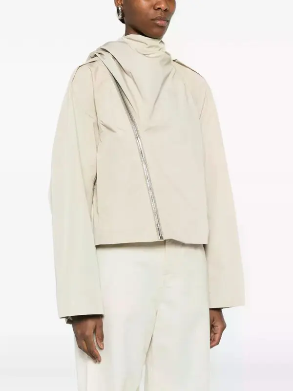 Rick Owens Cropped Scarf Jacket