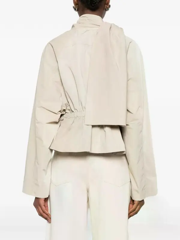 Rick Owens Cropped Scarf Jacket