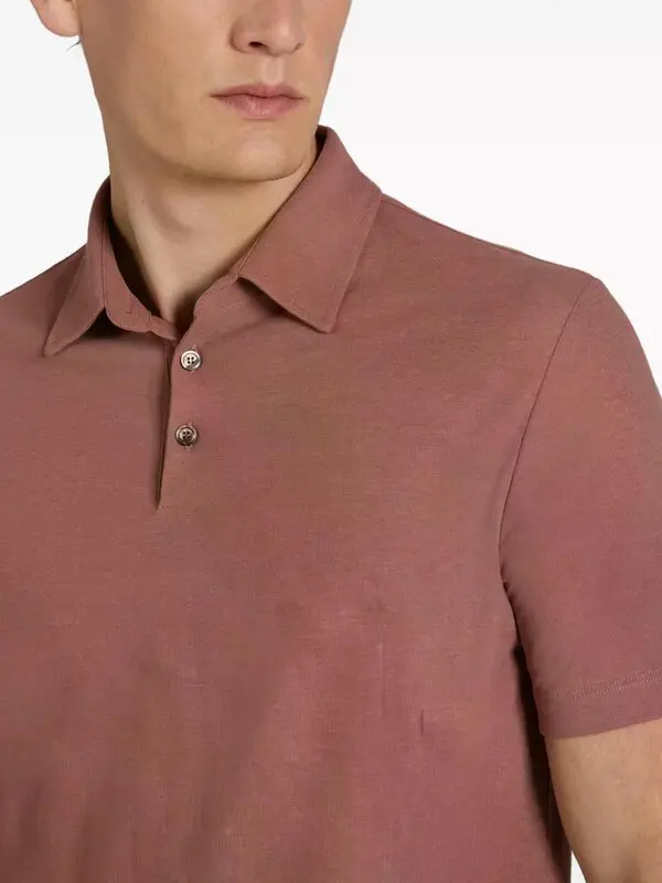 ZANONE Short-sleeves Polo Shirt - Pink