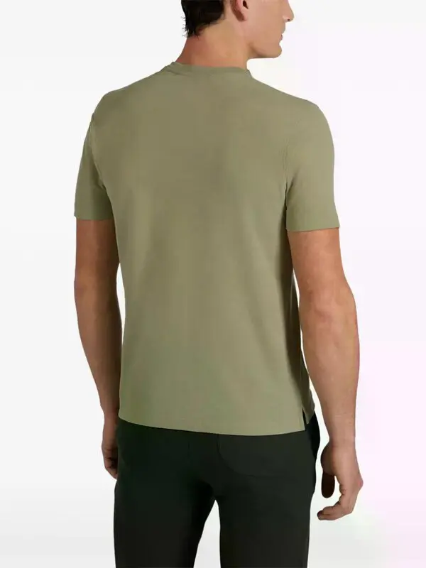 ZANONE Crew-neck Short-sleeve T-shirt - Green
