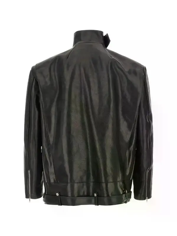 Rick Owens Biker Leather Jacket