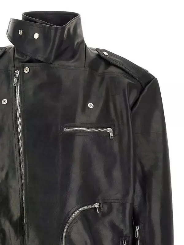 Rick Owens Biker Leather Jacket