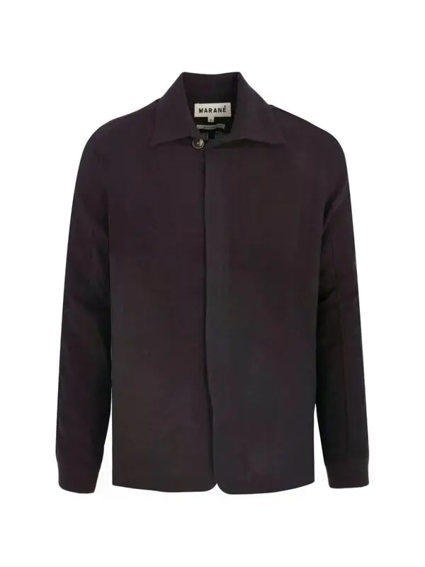 Marané Concealed-fastening Shirt Jacket