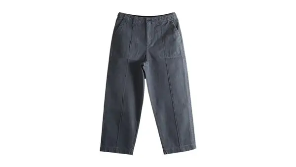 THE ELDER STATESMAN Herringbone Carpenter Pant