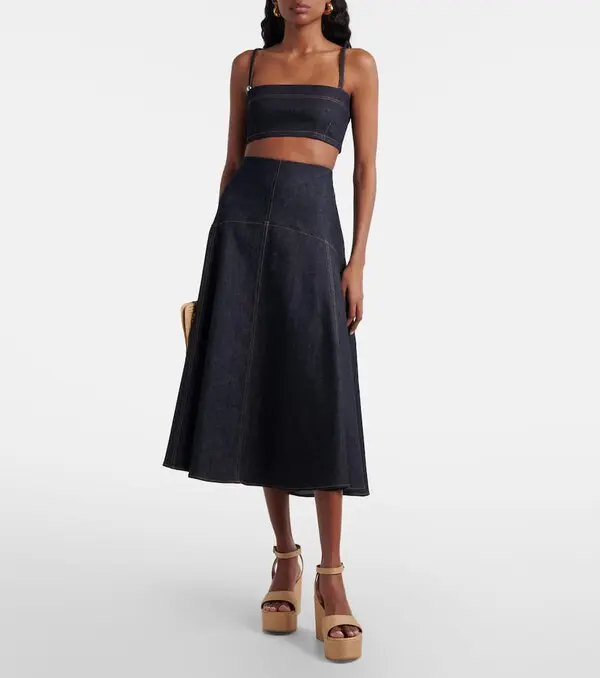 GIANVITO ROSSI Raffia Platform Wedge Sandals