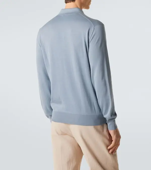 Brunello Cucinelli Cotton Polo Sweater