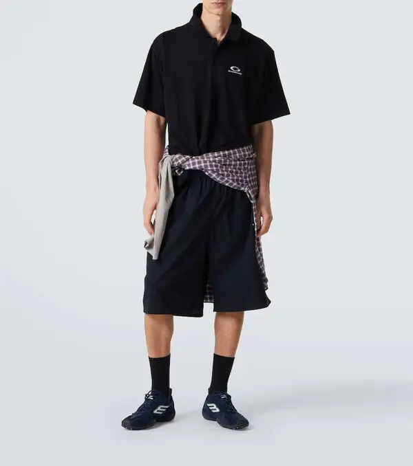 Balenciaga Jersey Bermuda Shorts