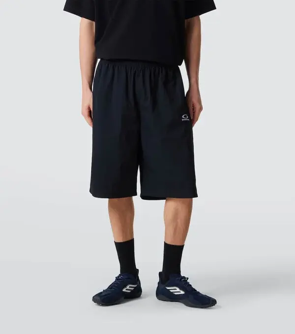 Balenciaga Jersey Bermuda Shorts