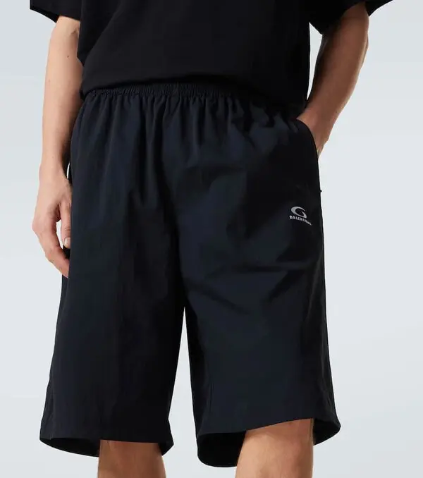 Balenciaga Jersey Bermuda Shorts