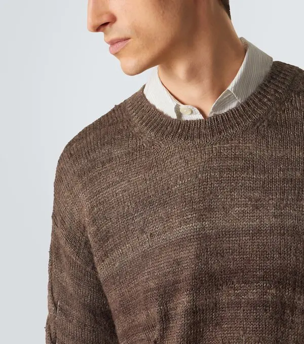 Our Legacy Popover Silk Sweater - Brown