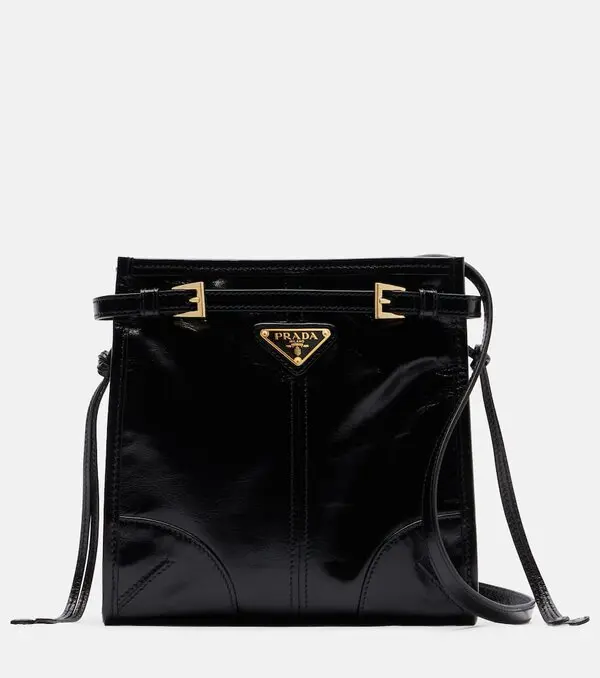 Prada Bonnie Mini Leather Shoulder Bag