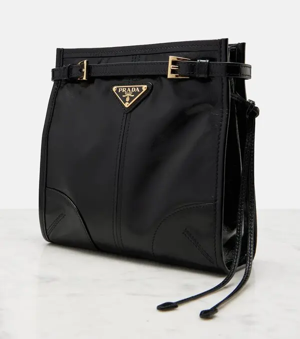 Prada Bonnie Mini Leather Shoulder Bag