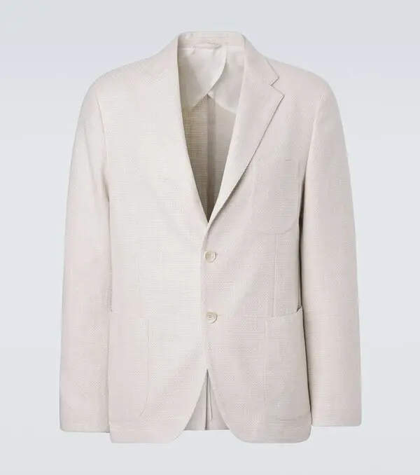 Etro Cotton And Wool Blazer