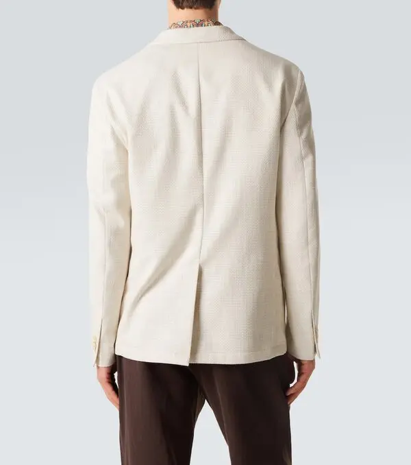 Etro Cotton And Wool Blazer