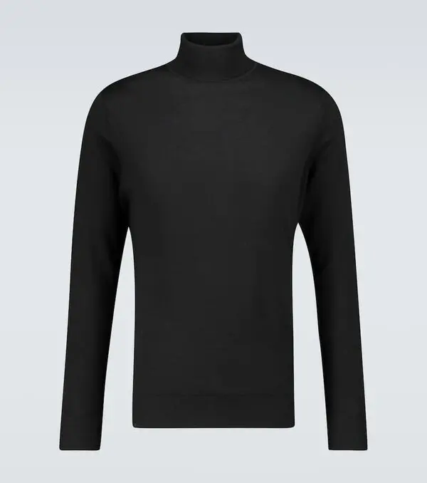 Sunspel Wool Turtleneck Sweater