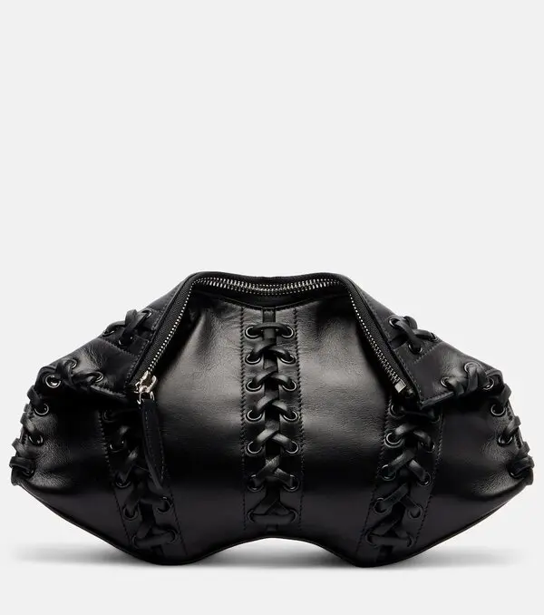 Alexander McQueen Small Leather Shoulder Bag